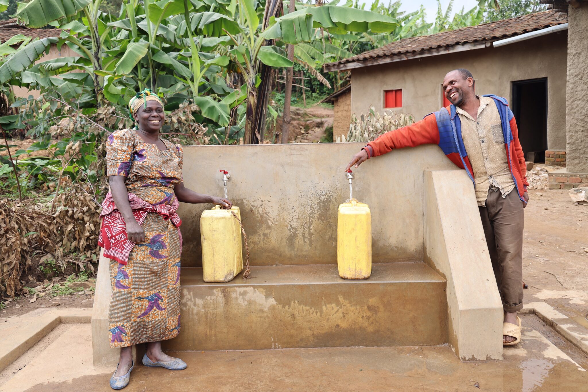 Clean water means good health - Rwanda